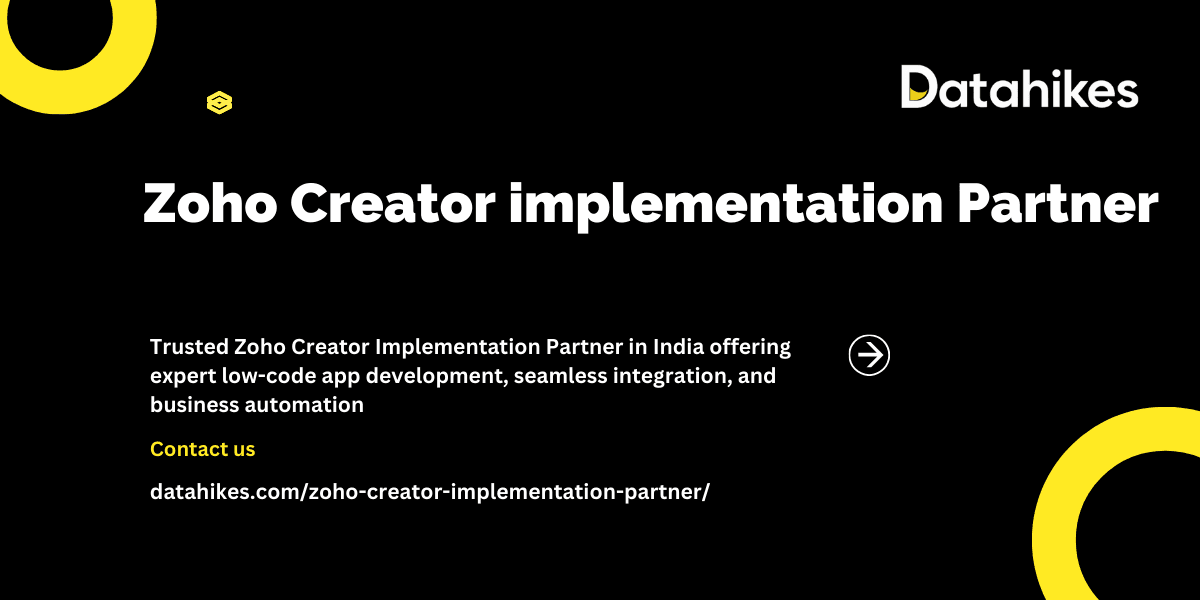 🚀 #1 Expert Zoho Creator Implementation Partner – 2026